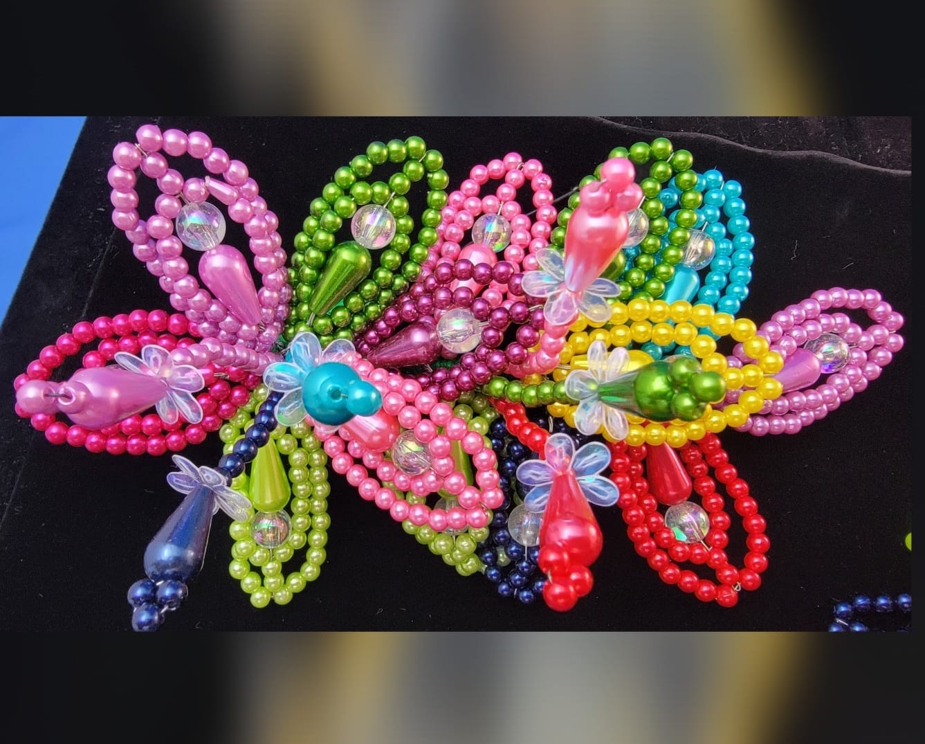 Tembleques de Colores- Hecho en Panamá ( 2 piezas) – Panamanian Folklore